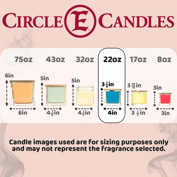 common candle sizes